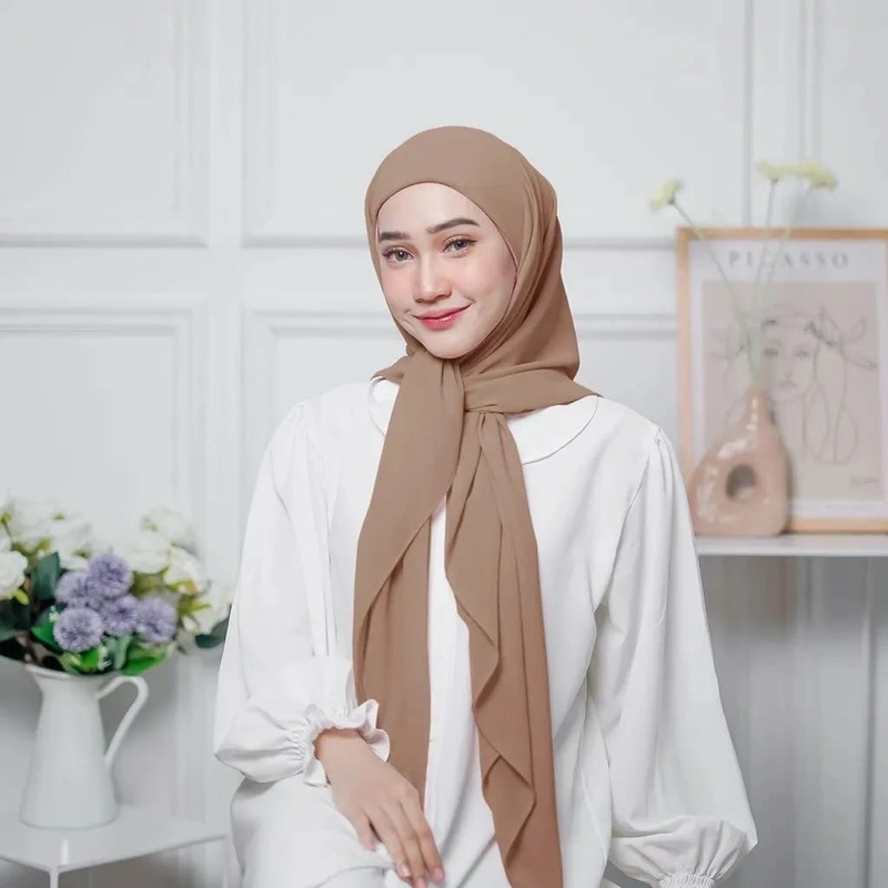 Jual 𝐌𝐀𝐊𝐎𝐙𝐀 - Hijab Segi Empat Instant Inner Premium | Segiempat Inner 2 layer Ceruty Babydoll ...