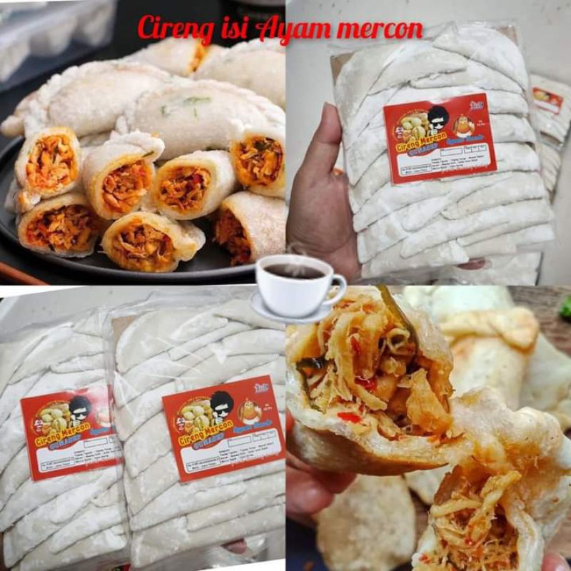 Jual Cireng Isi Ayam Suwir Mercon isi 20pcs | Shopee Indonesia