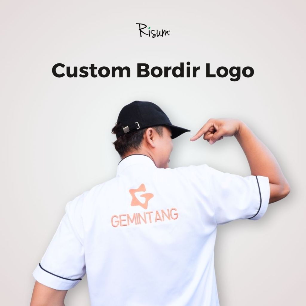 Jual RISUM Custom Bordir Logo | Shopee Indonesia