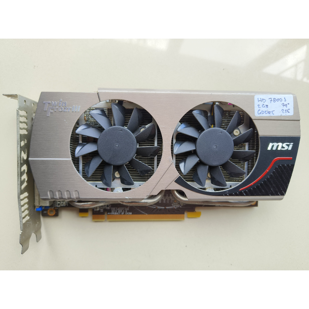 Jual VGA AMD MSI HD 7850 2GB 256BIT GDDR5 PERFORMA DI ATAS GTX 750Ti ...