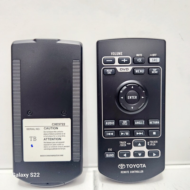 Jual Remote Headunit Innova Reborn, Fortuner, Altis, Voxy thn 2015-2020 ...