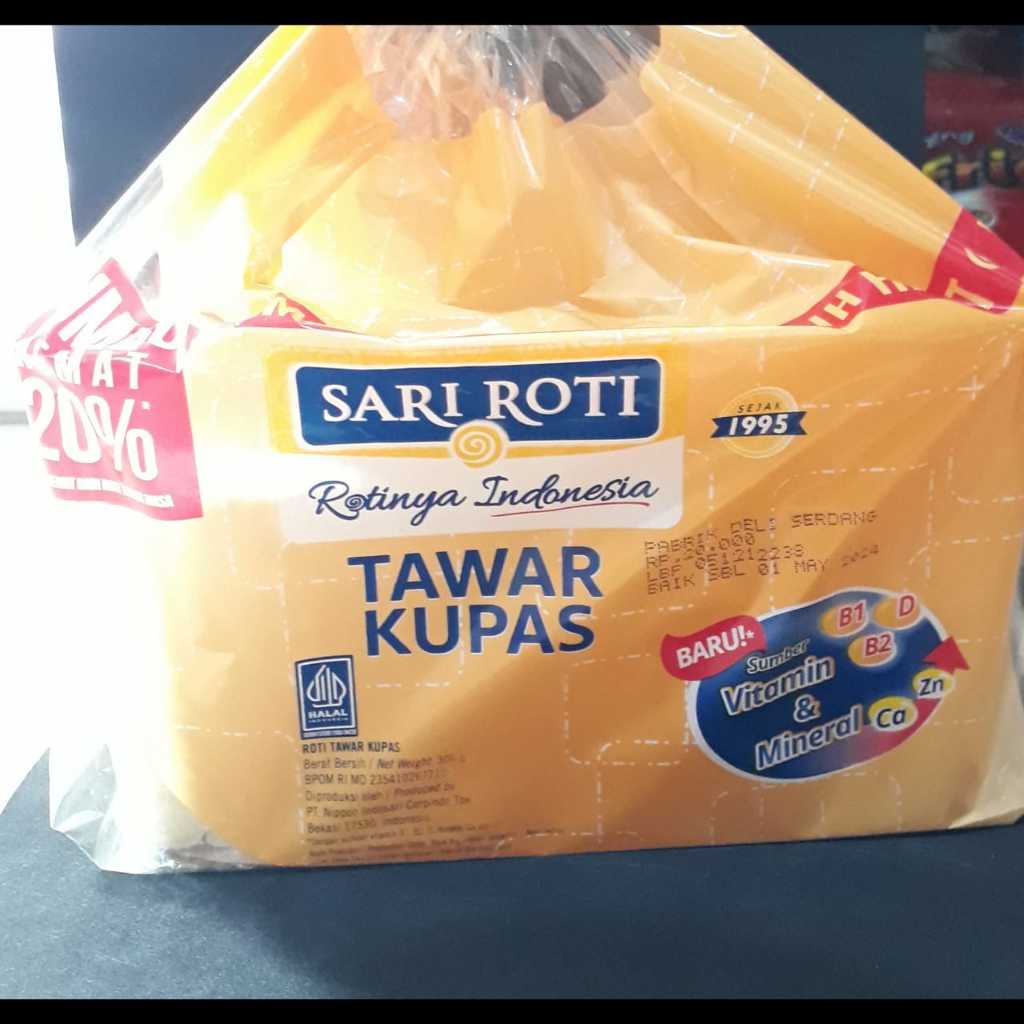 Jual SARI ROTI TAWAR KUPAS JUMBO 300G | Shopee Indonesia