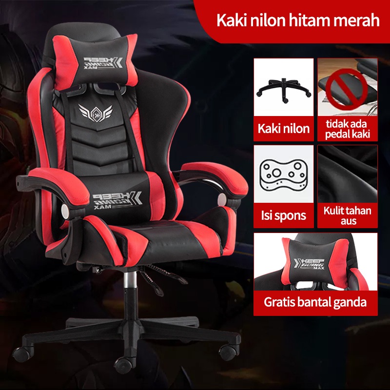 Jual Kursi gaming yang keren/kursi permainan gamer/Kursi Santai Game ...