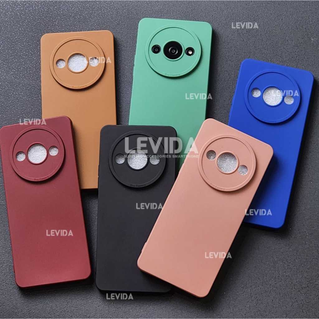 Jual Redmi A3 Softcase Procamera silicon Matte Case full cover Redmi A3 ...