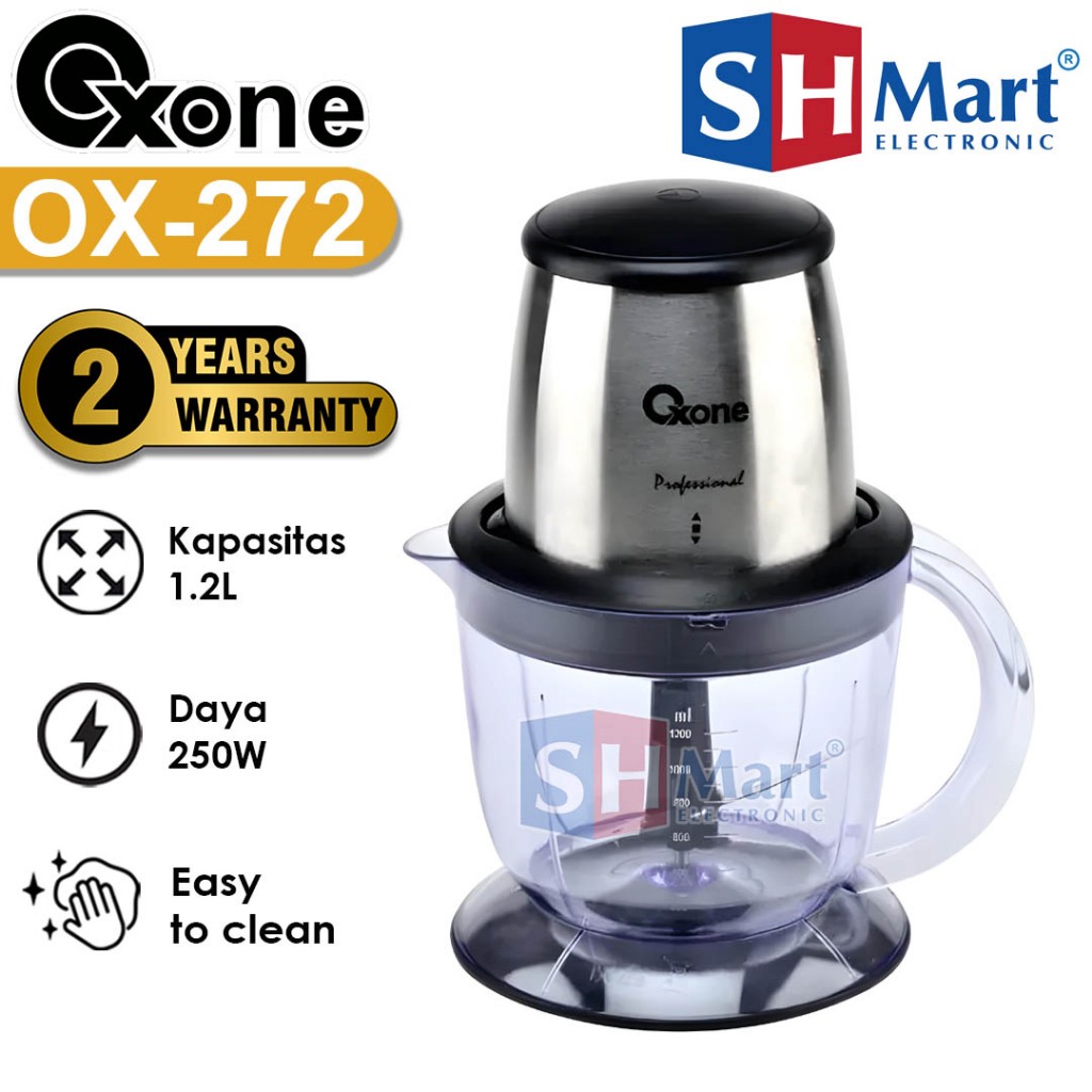 Jual FOOD JUMBO CHOPPER OXONE BLENDER DAGING / BUMBU OXONE OX272 | Shopee Indonesia