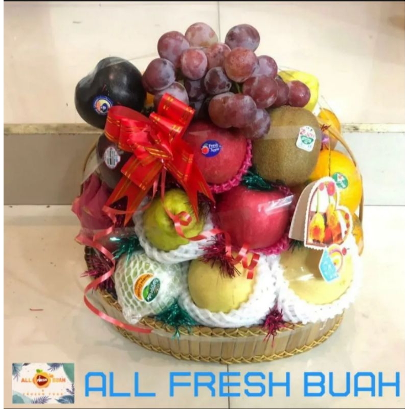 Jual PARCEL BUAH BAMBU BESAR / Hampers Buah Bambu Besar +free kartu ...