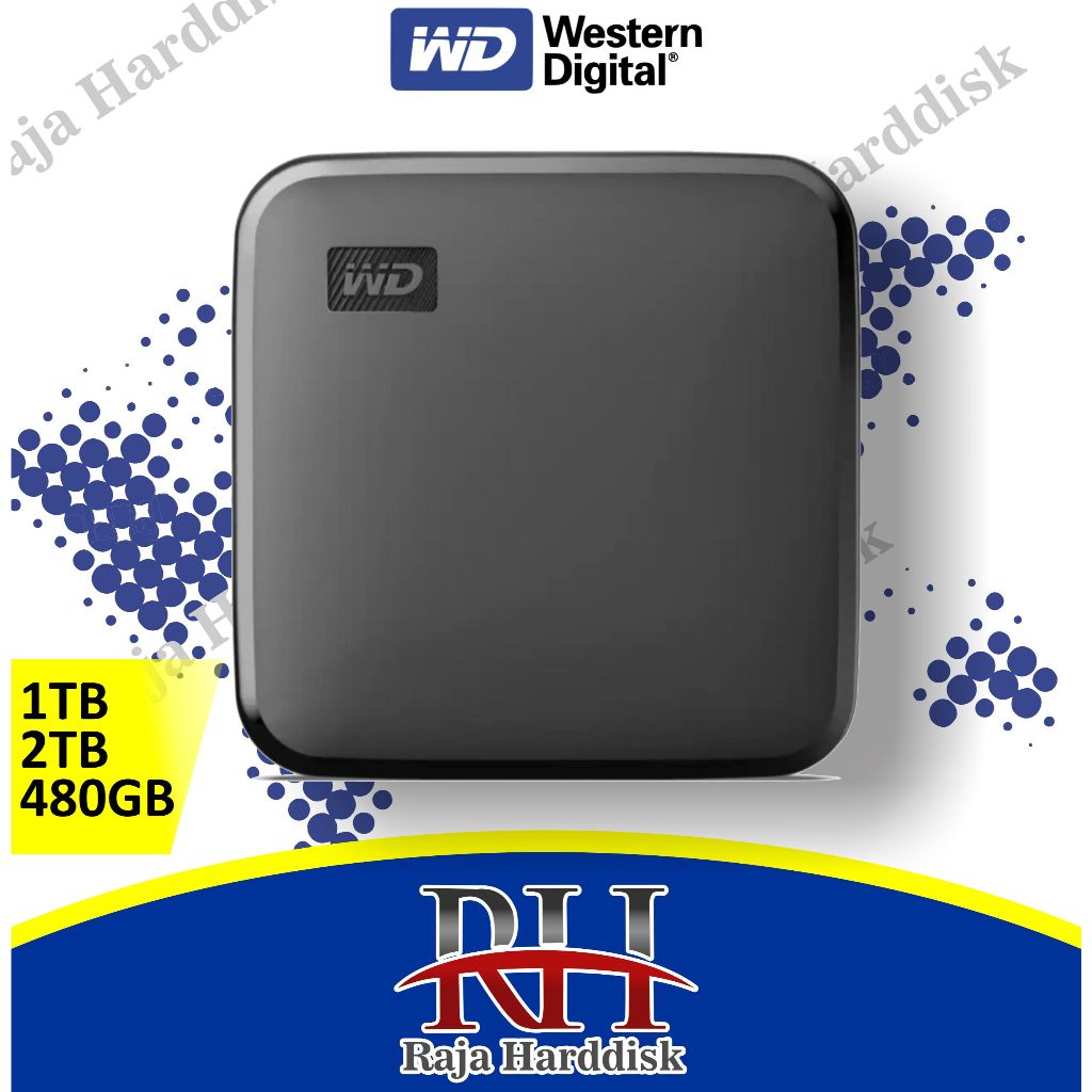 Jual SSD WD Element / Elements SE 2TB - Portable / External / Eksternal ...