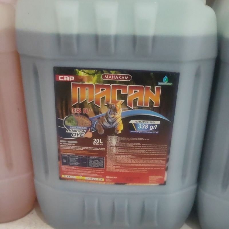 Jual Racun rumput Macan 338 SL 20 Liter | Shopee Indonesia
