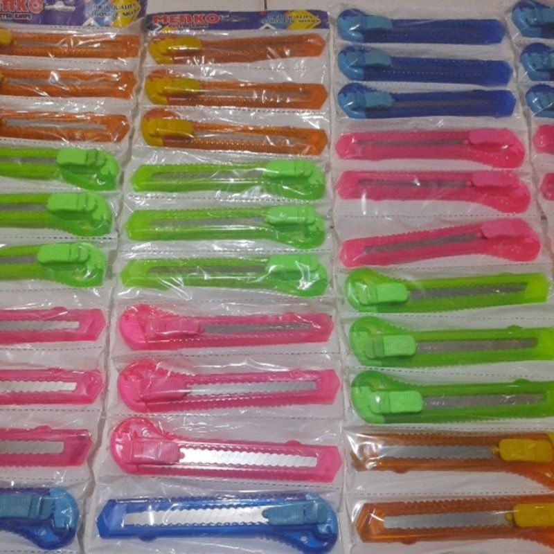 Jual Cutter renteng besar isi 12pcs | Shopee Indonesia