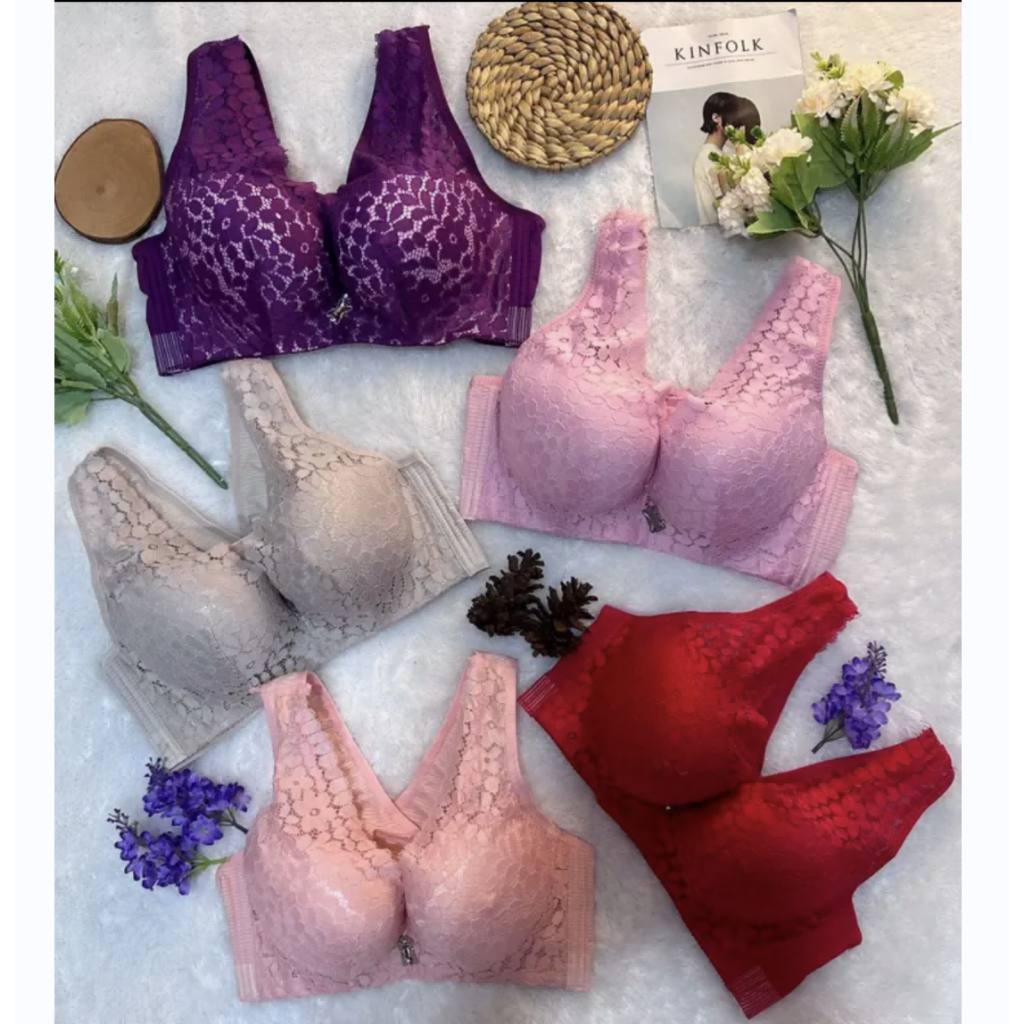 Jual BRA / BH WANITA 268 KAWAT UKURAN 36-40 KAIT 4 TERDAPAT 5 WARNA ...