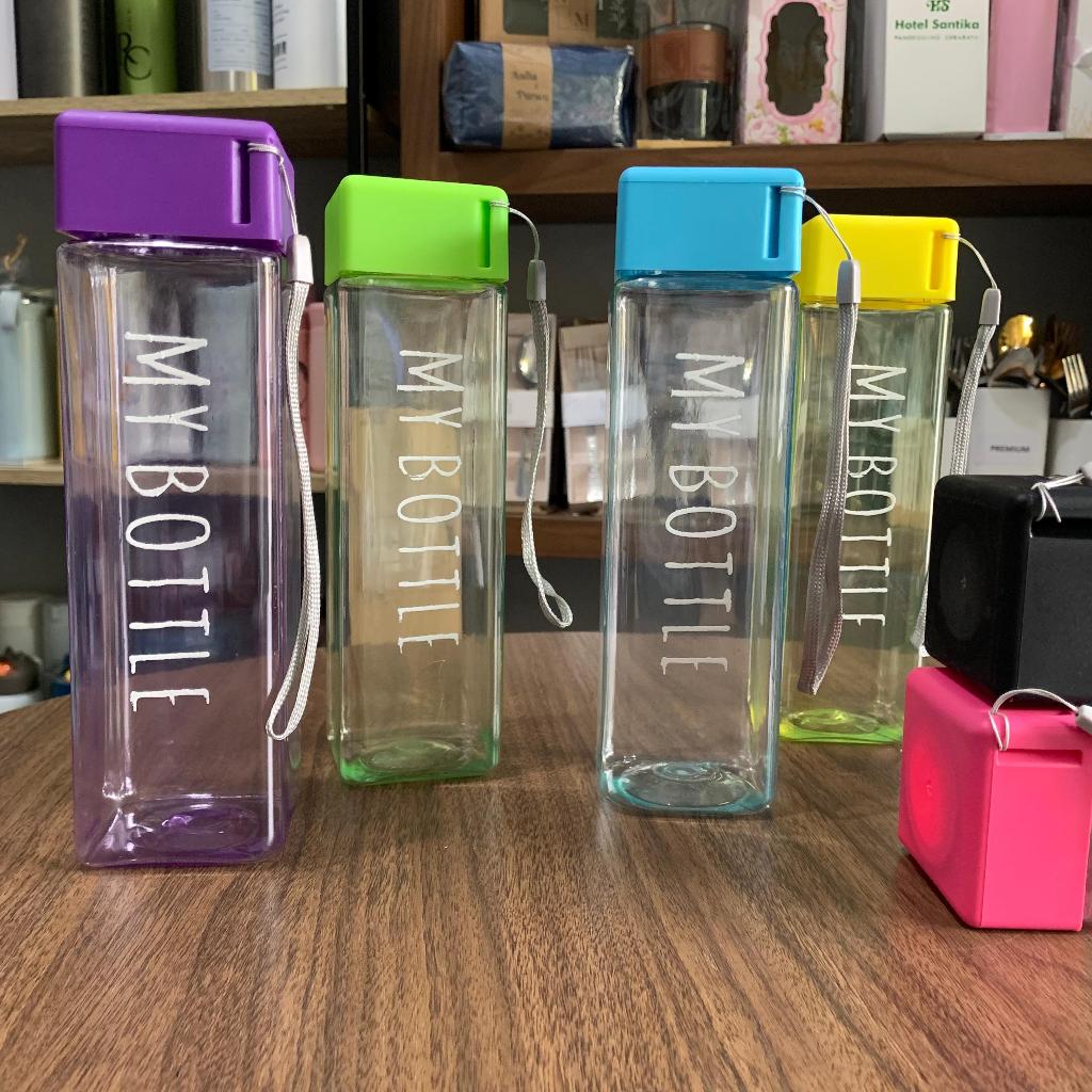 Jual My bottle Kotak Full Color Warna Botol Minum Plastik 500ml ...