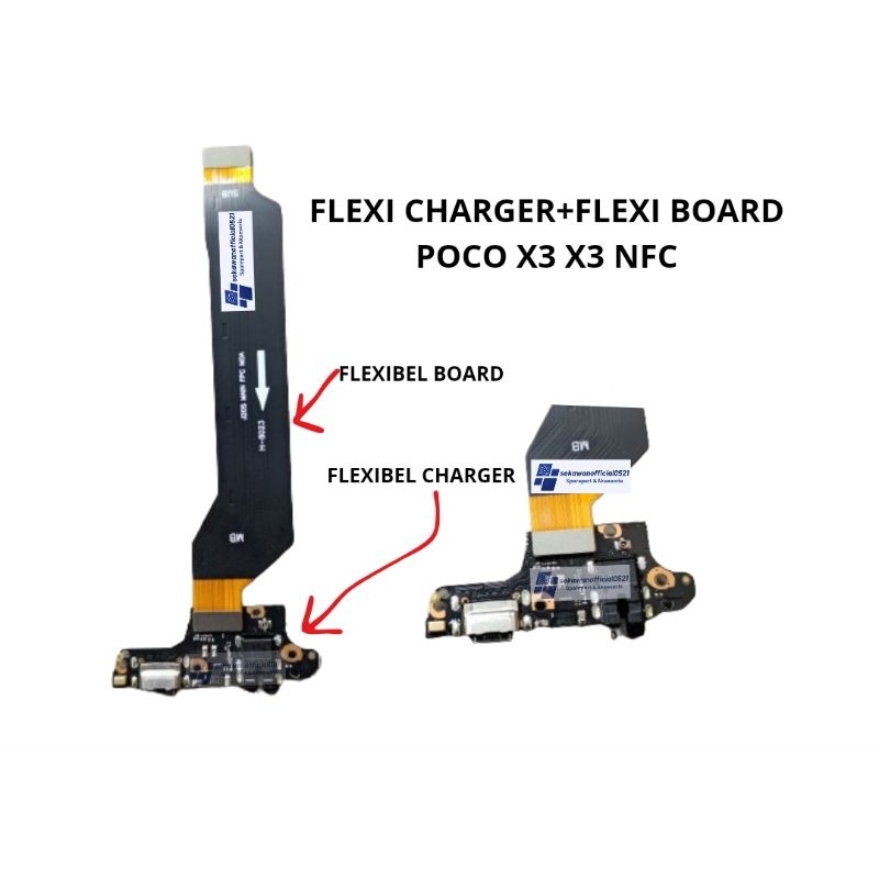 Jual Flexi Flexibel Charger + Flexibel Board Poco X3 X3 NFC X3 Pro ...