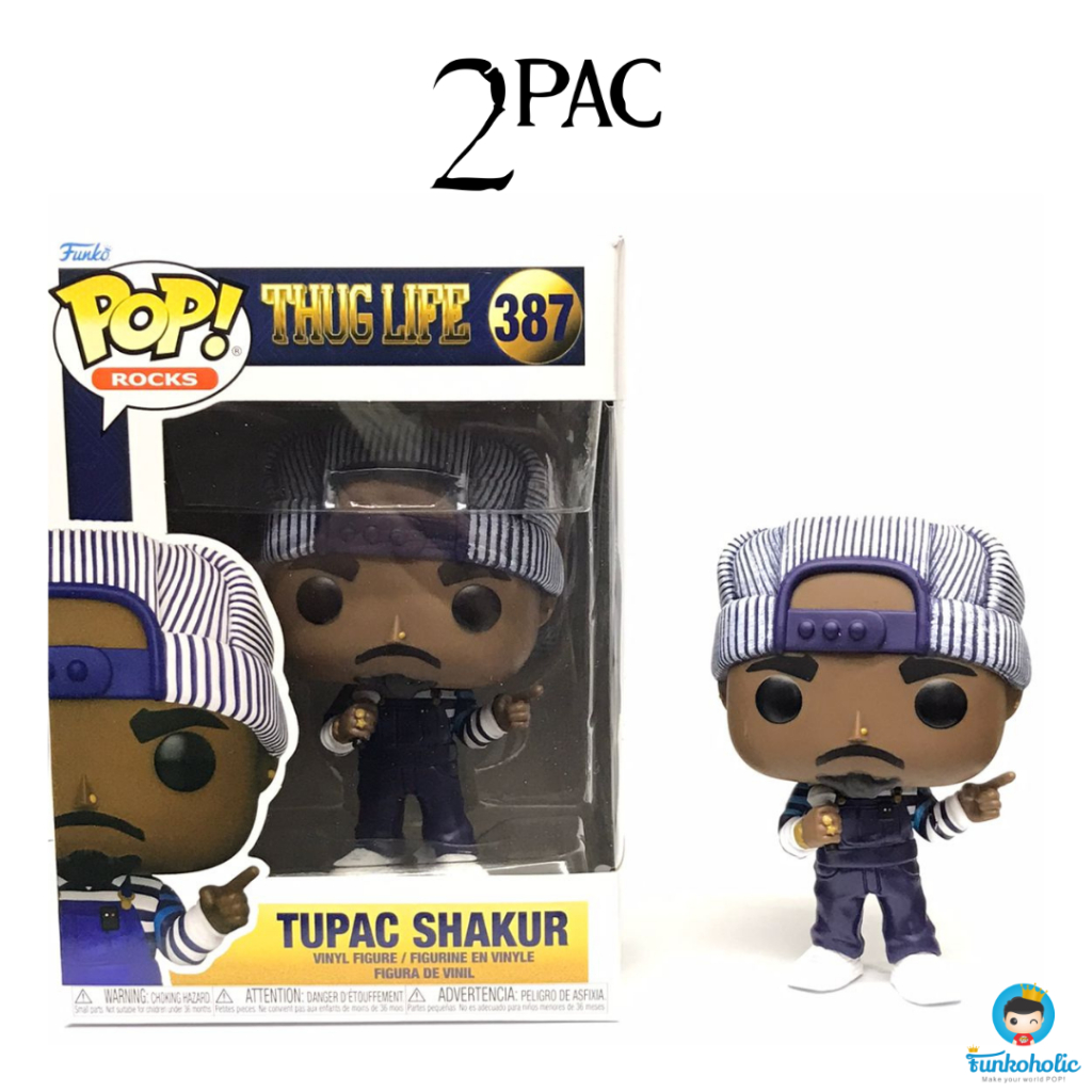 Jual Funko POP! Rocks: Thug Life - Tupac Shakur 90's #387 | Shopee ...