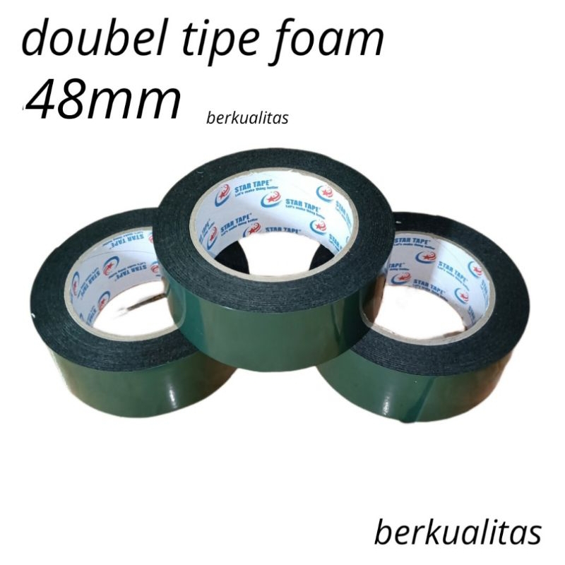 Jual dobel tipe foam, perekat dua sisi berkualitas,45mm/ 5 meter ...