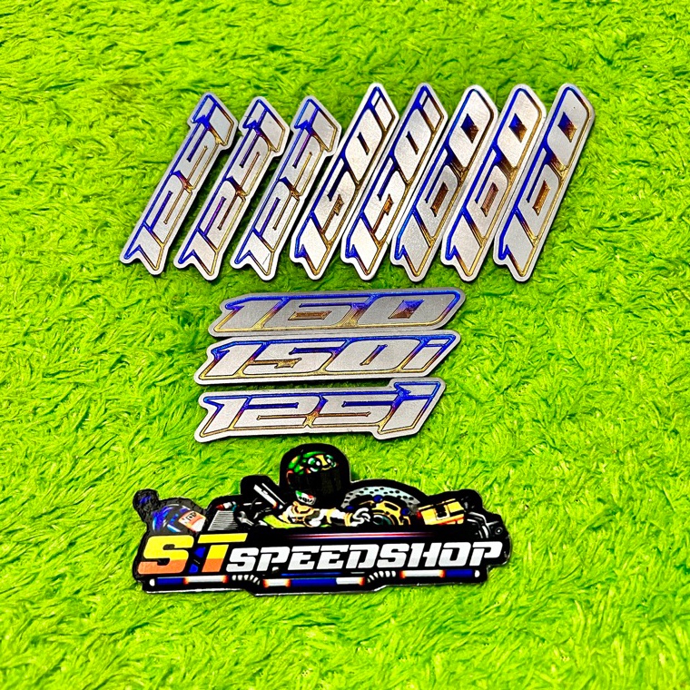 Jual Stok terbatas Emblem Logo 125i 15 16 Titanium Original Vietnam ...