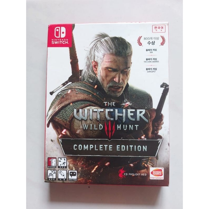 Jual game nintendo switch the witcher 3 complete edition bekas | Shopee ...