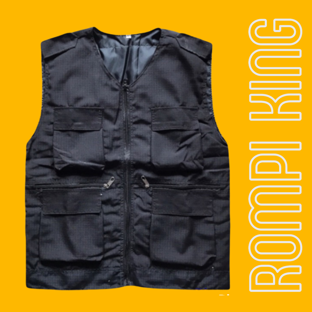 Jual Rompi Lapangan King - Rompi Lapangan Outdoor Multifungsi - Rompi ...