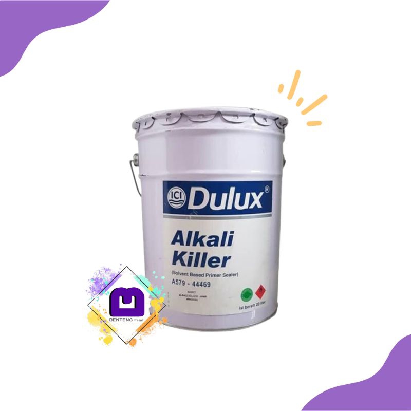 Jual CAT DASAR DULUX ALKALI KILLER PAIL 20L (25KG) | Shopee Indonesia