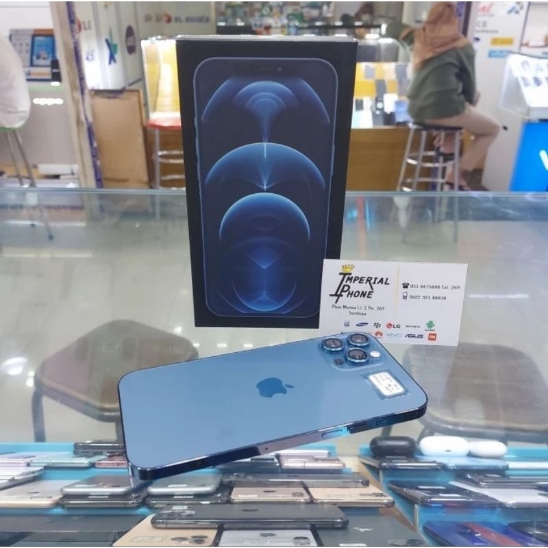 Jual iphone 12 pro max 128 resmi second | Shopee Indonesia