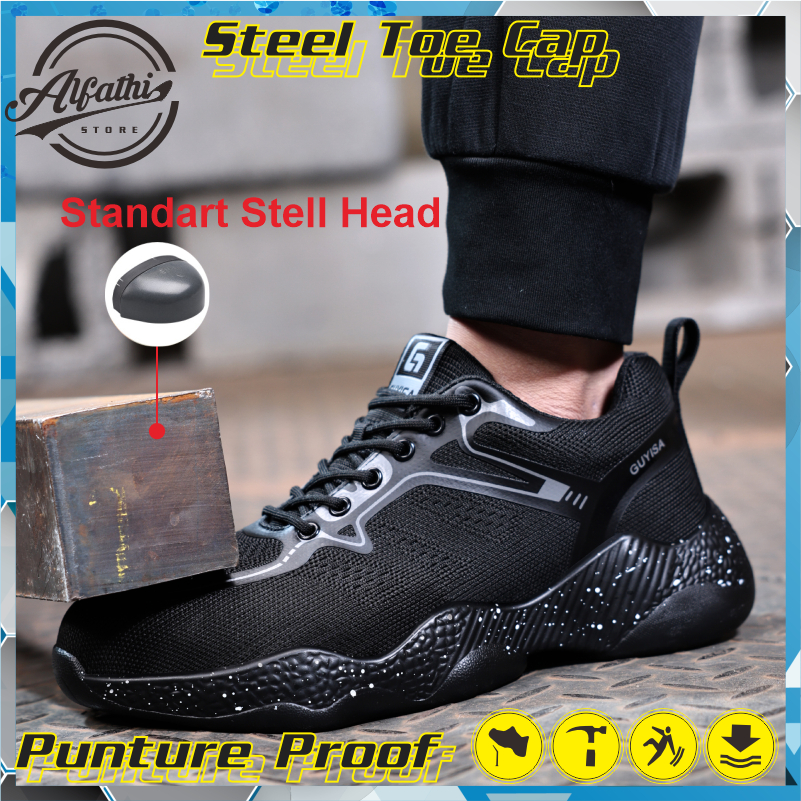 Jual [Promo] Sepatu Safety Sport Alfathi New Original By Guyisa Jet ...