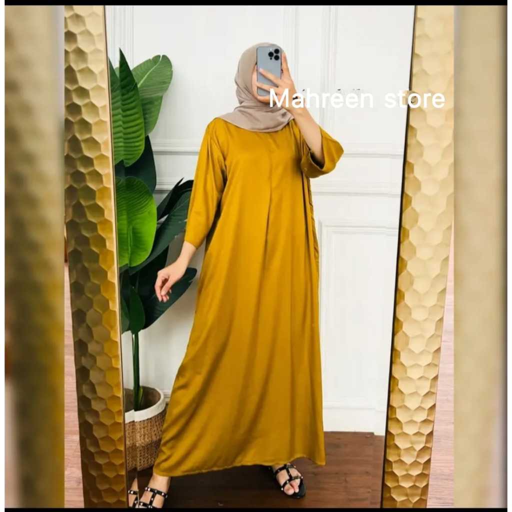 Jual DASTER CRINGKLE POLOS WANITA MODEL TANGAN 3/4 | Shopee Indonesia