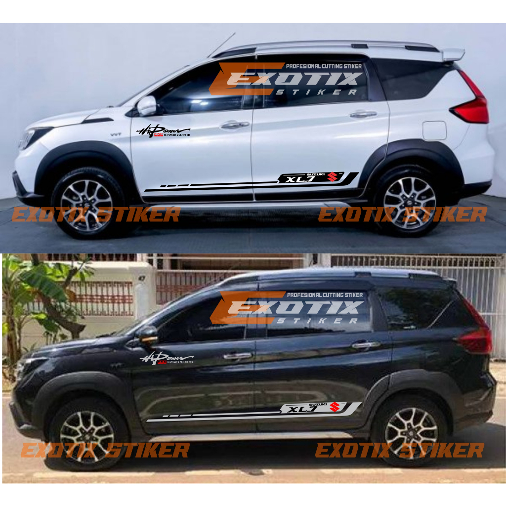 Jual stiker cutting mobil suzuki xl7 stiker striping minimalis sporty ...