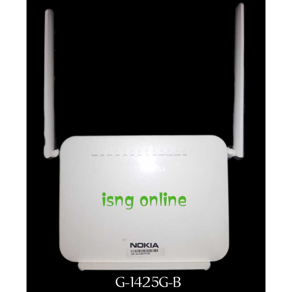 Jual Router Modem ONT Nokia G-1425G-B G-2425G-A G-240W-L G-140W-G ...