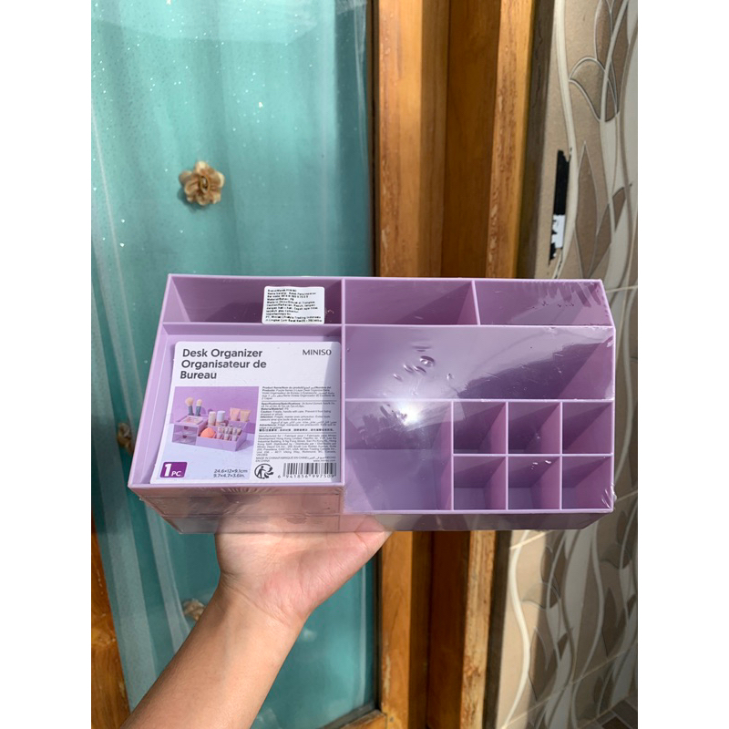 Jual Desk Organizer Miniso (Rak Makeup) | Shopee Indonesia