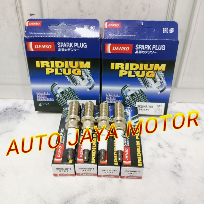 Jual Busi Iridium Spark Plug 1Set 4pc Fortuner Innova Hilux Original Denso | Shopee Indonesia