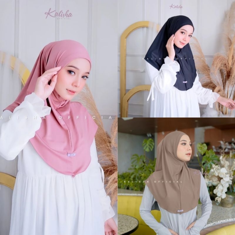 Jual HIJAB BERGO NON PED MALAY || HIJAB BERGO ZAIDA BY KALISHA OFFICIAL | Shopee Indonesia