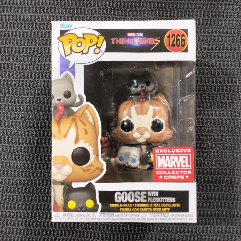 Jual Funko Pop! Marvel Studios The Marvels: Goose With Flerkittens ...