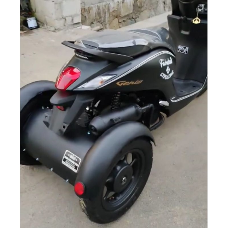 Jual Jasa Rakitan Modifikasi Motor Roda Tiga Penggerak 2 Roda Gardan ...