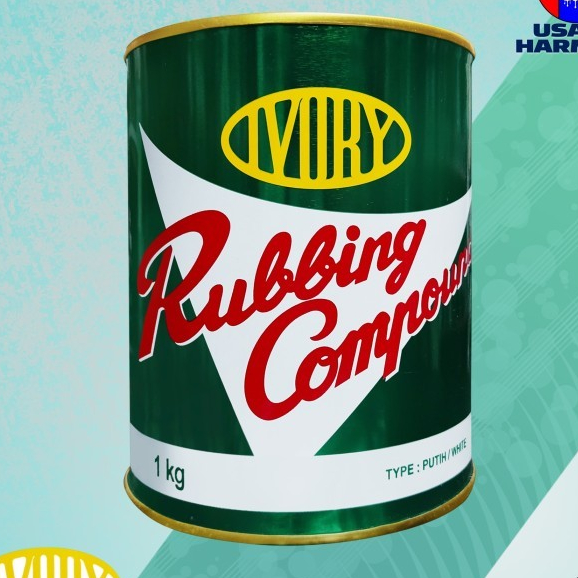 Jual IVORY Rubbing Compound Kompon Putih 1kg | Shopee Indonesia