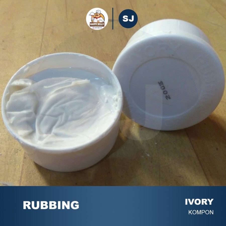 Jual IVORY Rubbing Compound Kompon Putih Kecil Repack | Shopee Indonesia