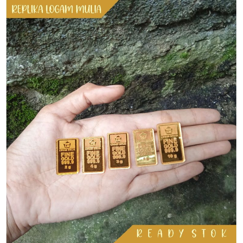 Jual Replika Logam Mulia Untuk Mahar / Replika Emas | Shopee Indonesia