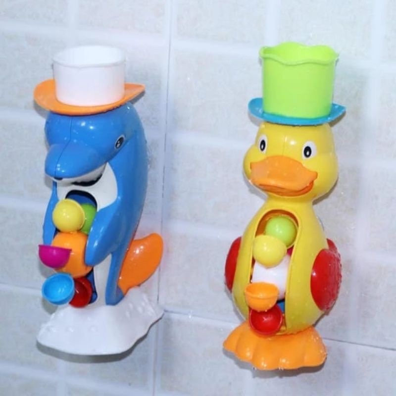 Jual Mainan Mandi Anak BEBEK/ LUMBA KINCIR AIR mainan mandi anak ...
