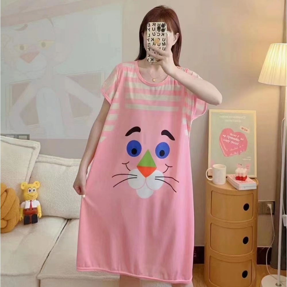 Jual [TTEUDA] Piyama Daster Import Wanita Jumbo Oversize LD 120 ...