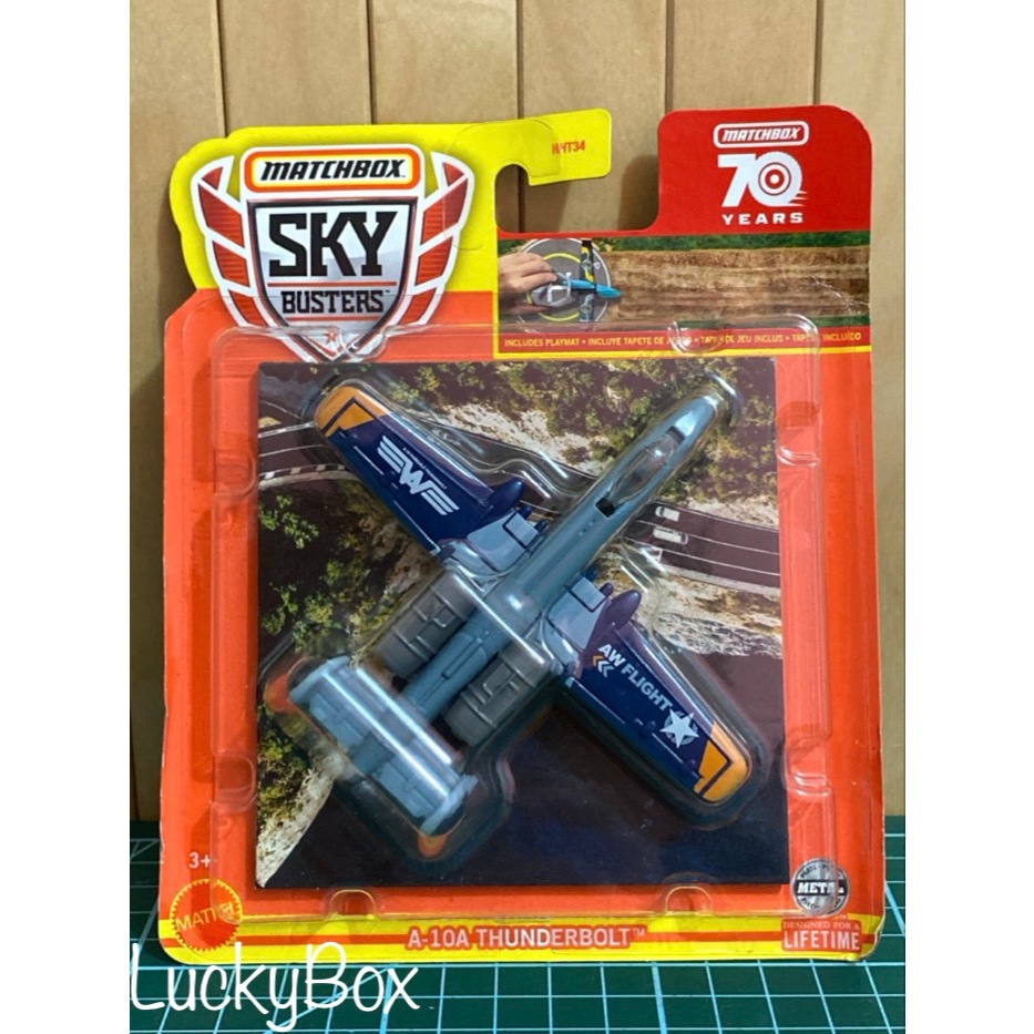 Jual Matchbox Sky Busters A-10A Thunderbolt | Shopee Indonesia