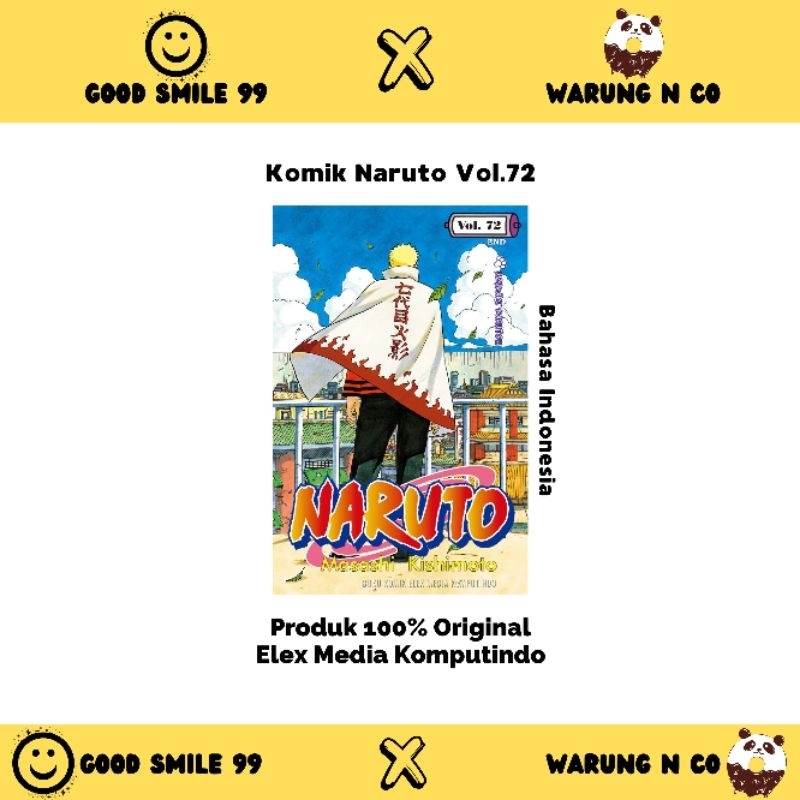 Jual Buku Komik Naruto Vol.72 Original | Shopee Indonesia