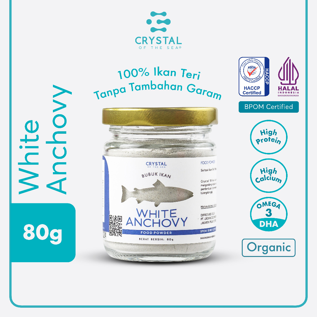 Jual Crystal Of The sea White Anchovy / Whitebait = Ikan Teri Nasi ...