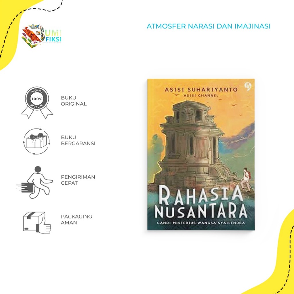 Jual Buku Novel Rahasia Nusantara Candi Misterius Wangsa Syailendra ...