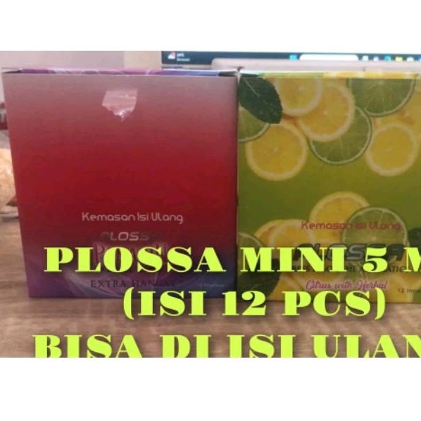 Jual Plossa mini 5 ml ( 12 pcs)/Plossa aromatherapy isi 12 pcs(LIVE ...