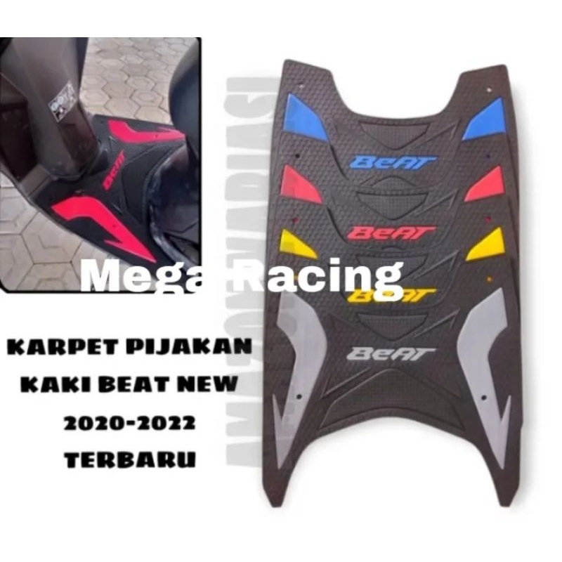 Jual Karpet Motor Beat Karpet Beat Esp Deluxe - Beat Street 2020 2021 2022 Pijakan Alas Kaki ...