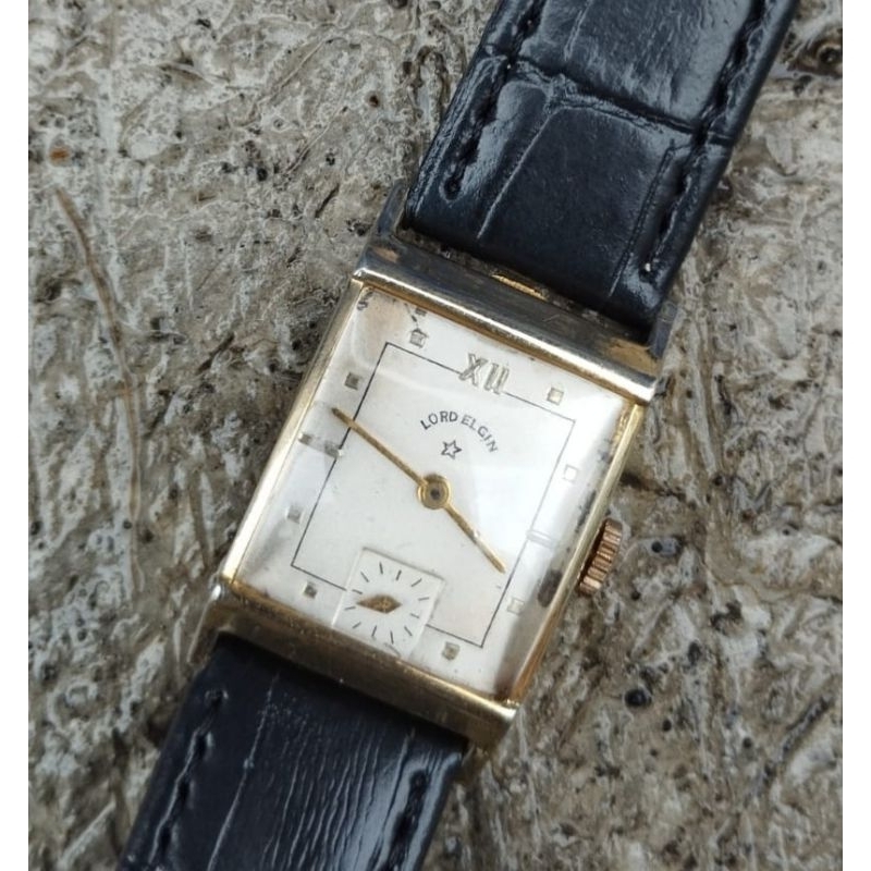 Jual Jam tangan vintage ELGIN curve glass | Shopee Indonesia