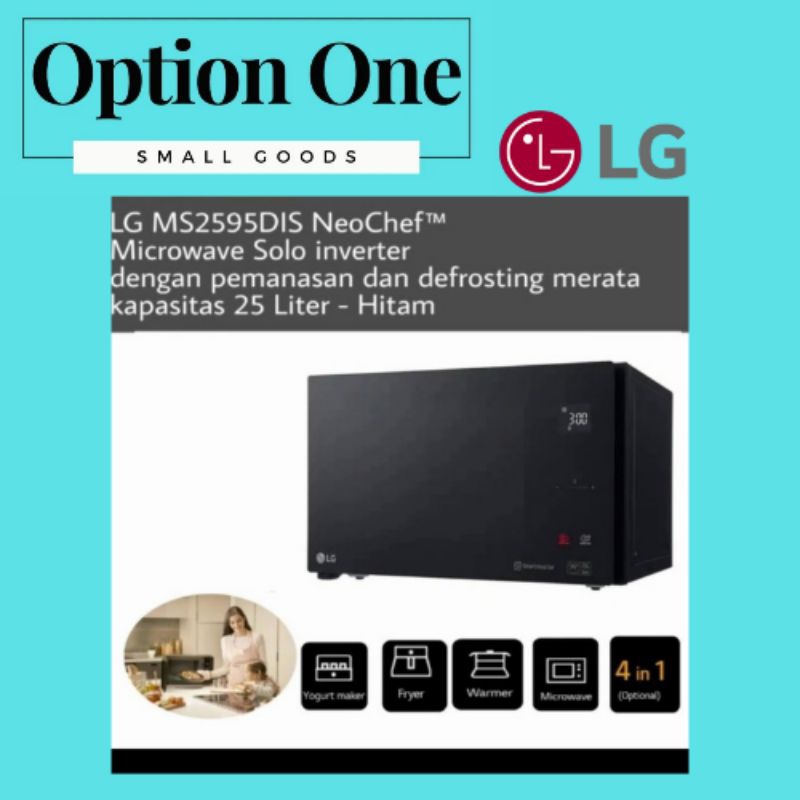 Jual LG Microwave NeoChef 25Liter MS2595DIS | Shopee Indonesia