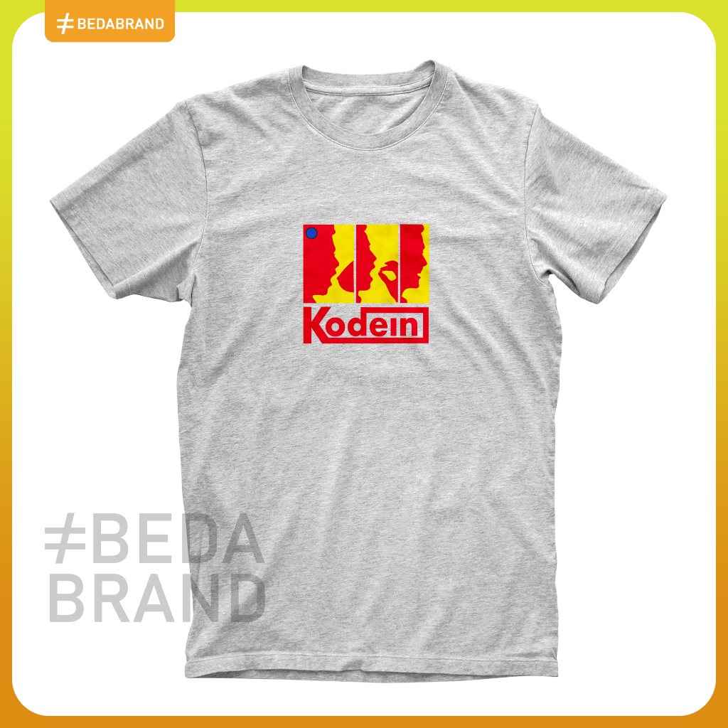 Jual BEDABRAND Kaos Plesetan Unik Kodein Edition | Shopee Indonesia
