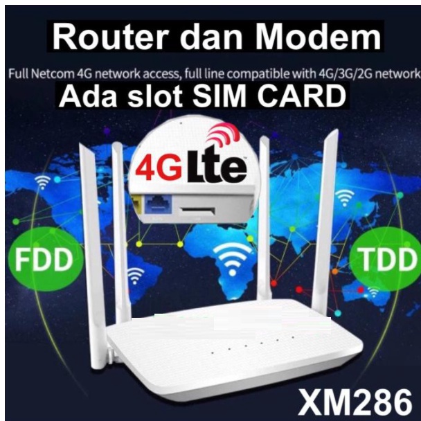 Jual Tren Kekinian VQ Modem Wifi 4G Home Router SMARTCOM SM286 Sim Card ...
