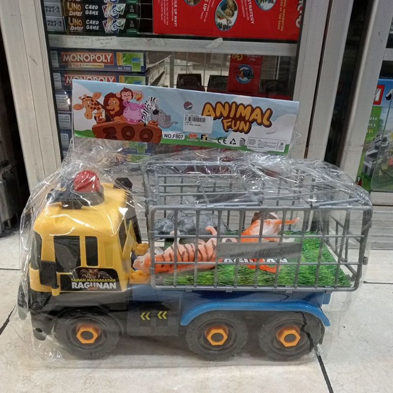 Jual Mainan Anak Truck Animals - Mainan Truk Angkut Binatang | Shopee ...
