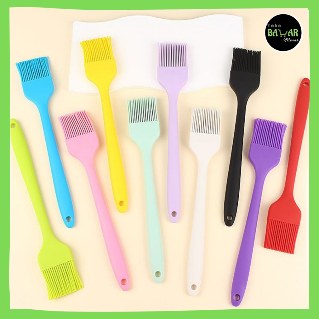 Jual KUAS SILIKON BESAR / KUAS MENTEGA KUE ROTI / KUAS BBQ / KUAS ...