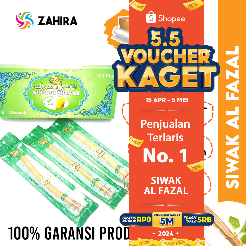 Jual SIWAK Premium AL FAZAL Berkualitas Bagus Basah Untuk Kesehatan ...